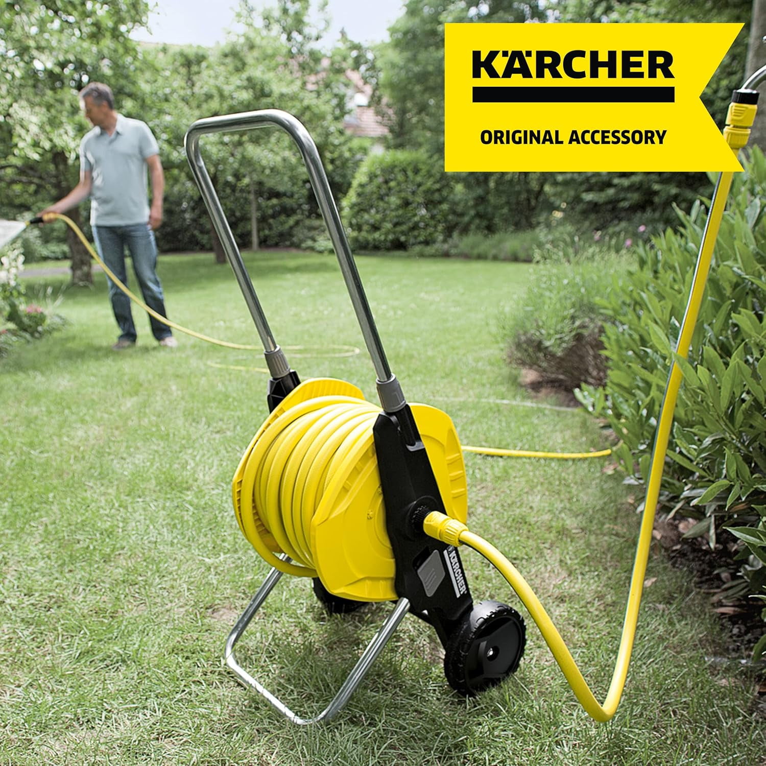 HT3.420 Hose Trolley with 20m PrimoFlex Hose - Walmart.com
