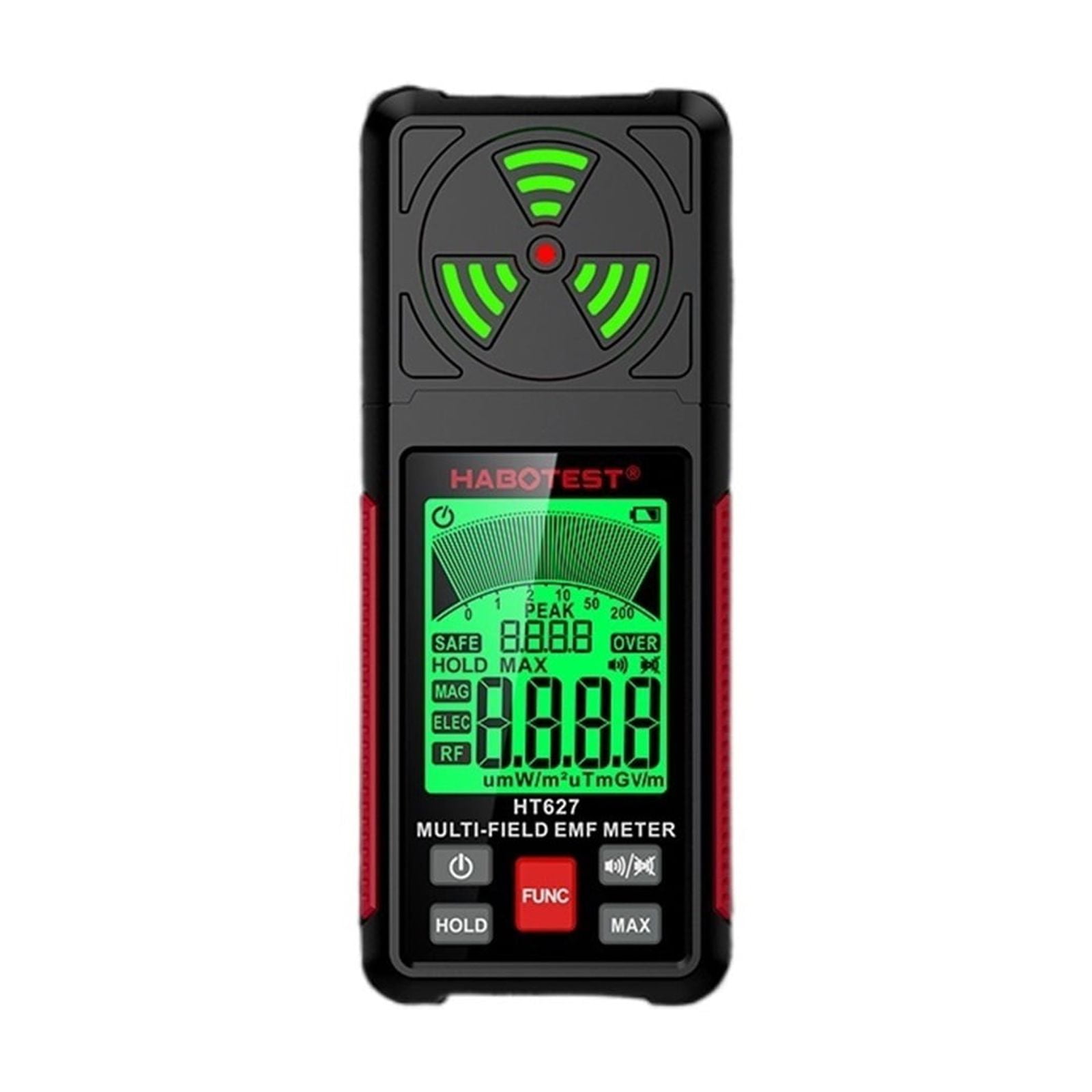 HT627 3 In 1 EMF Meter Portable Digital Electromagnetic Radiation ...