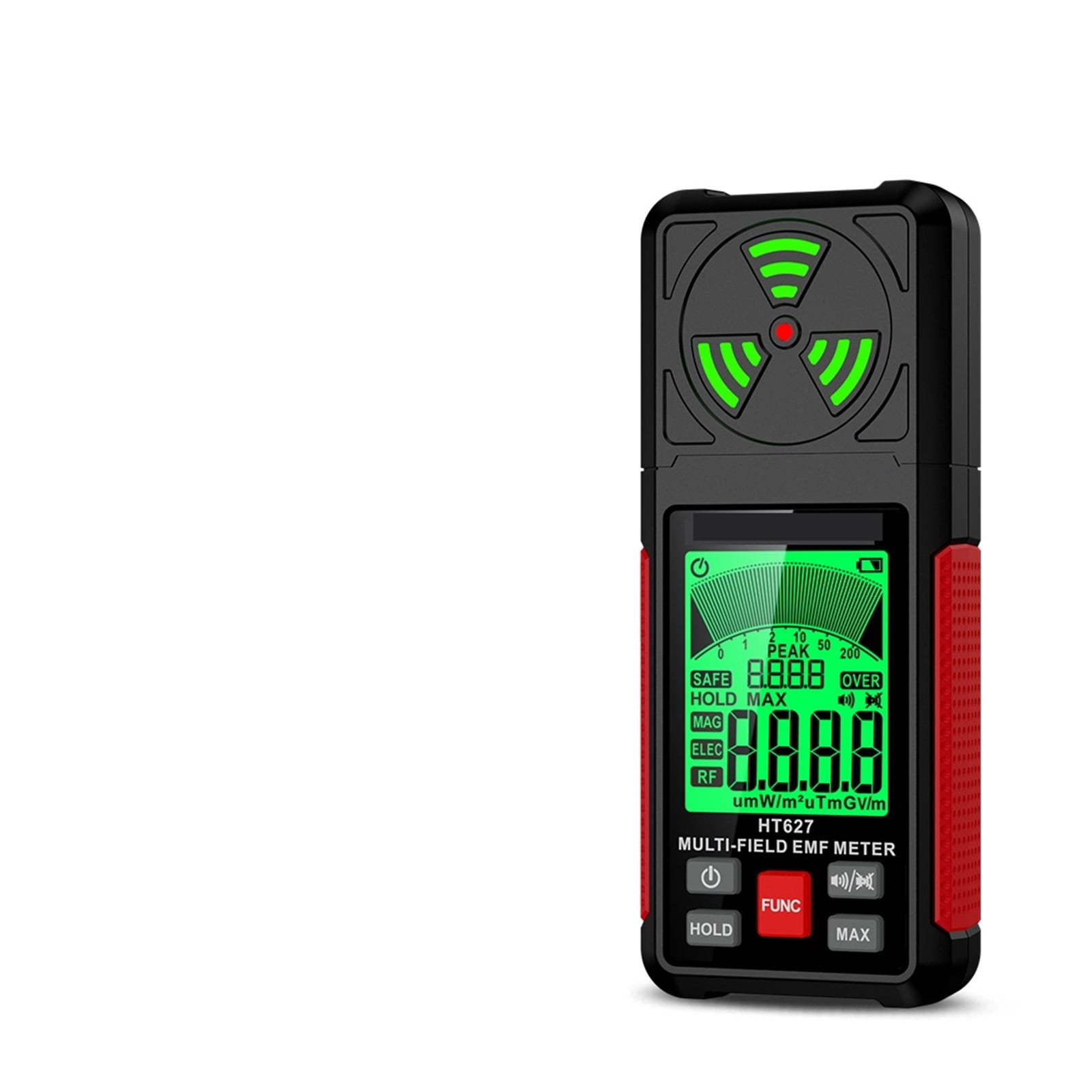 HT627 EMF Meter Electromagnetic Field Radiation Detector Radio ...