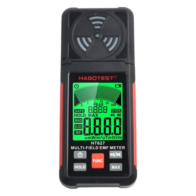 HT627 RadiationDetector Multi-Field EMF Meter Electromagnetic Radiation ...