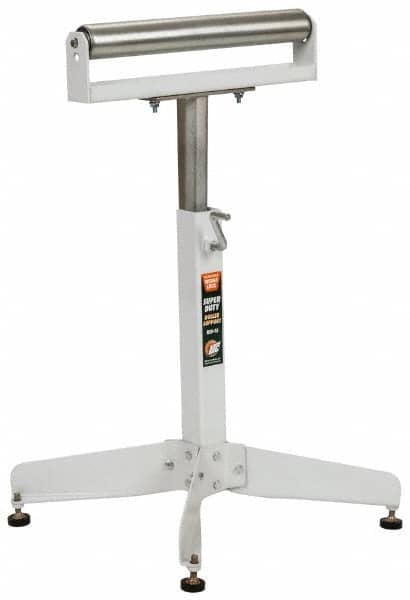 HTC 16 Inch Long x 32 Inch High Heavy Duty Roller Support 500 Lbs ...