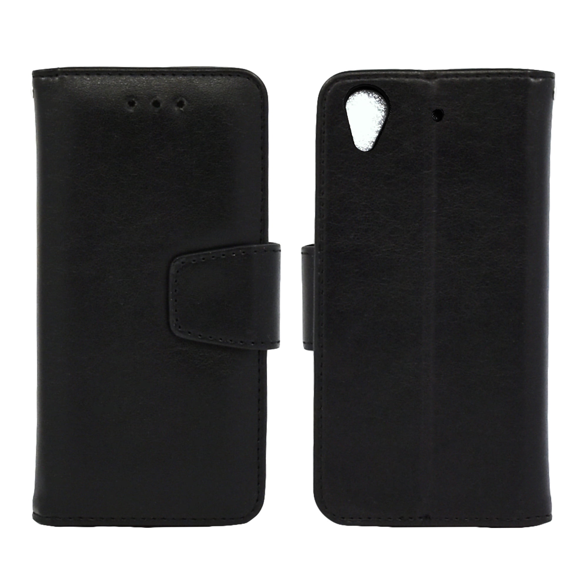 HTC Desire 626 / 626s Folio Leather Wallet Pouch Case Cover - Walmart ...