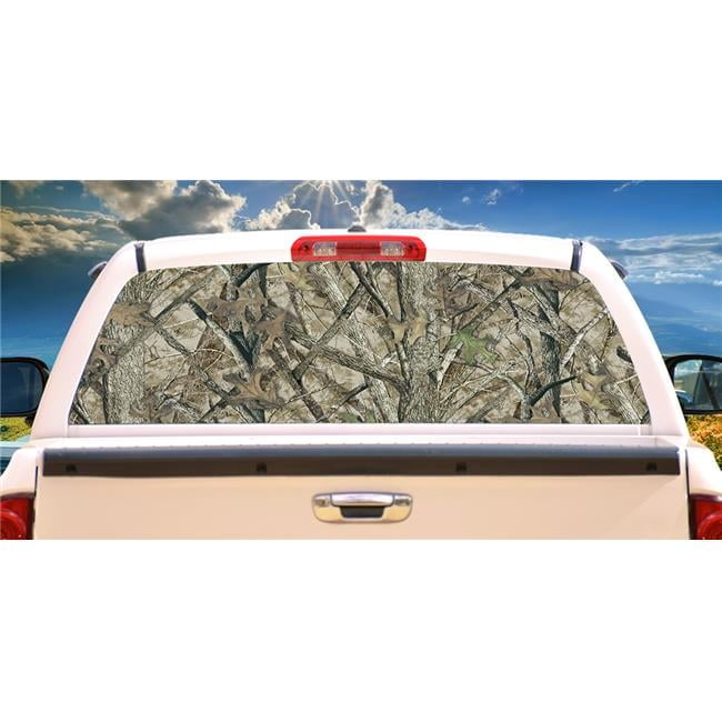 HTC Fall Rear Window Graphic Truck View Thru Vinyl Back Decal - Walmart.com