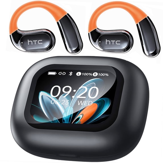 HTC NE27 Wireless Earbuds, AI Translate Earbuds Bluetooth 5.4 ...