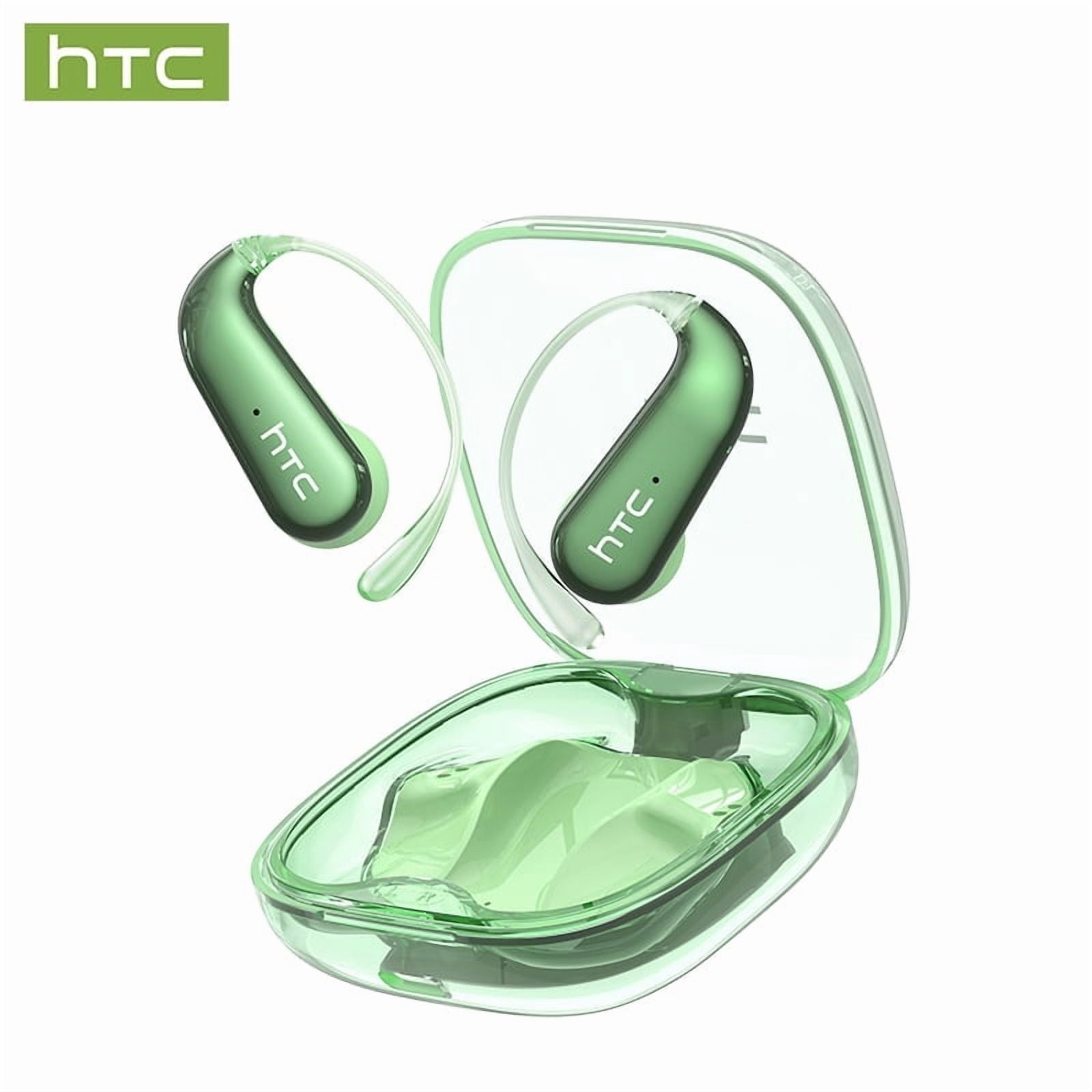 HTC NE38 Bluetooth 6.0 Open-Ear Earbuds, AI Translator, Noise ...