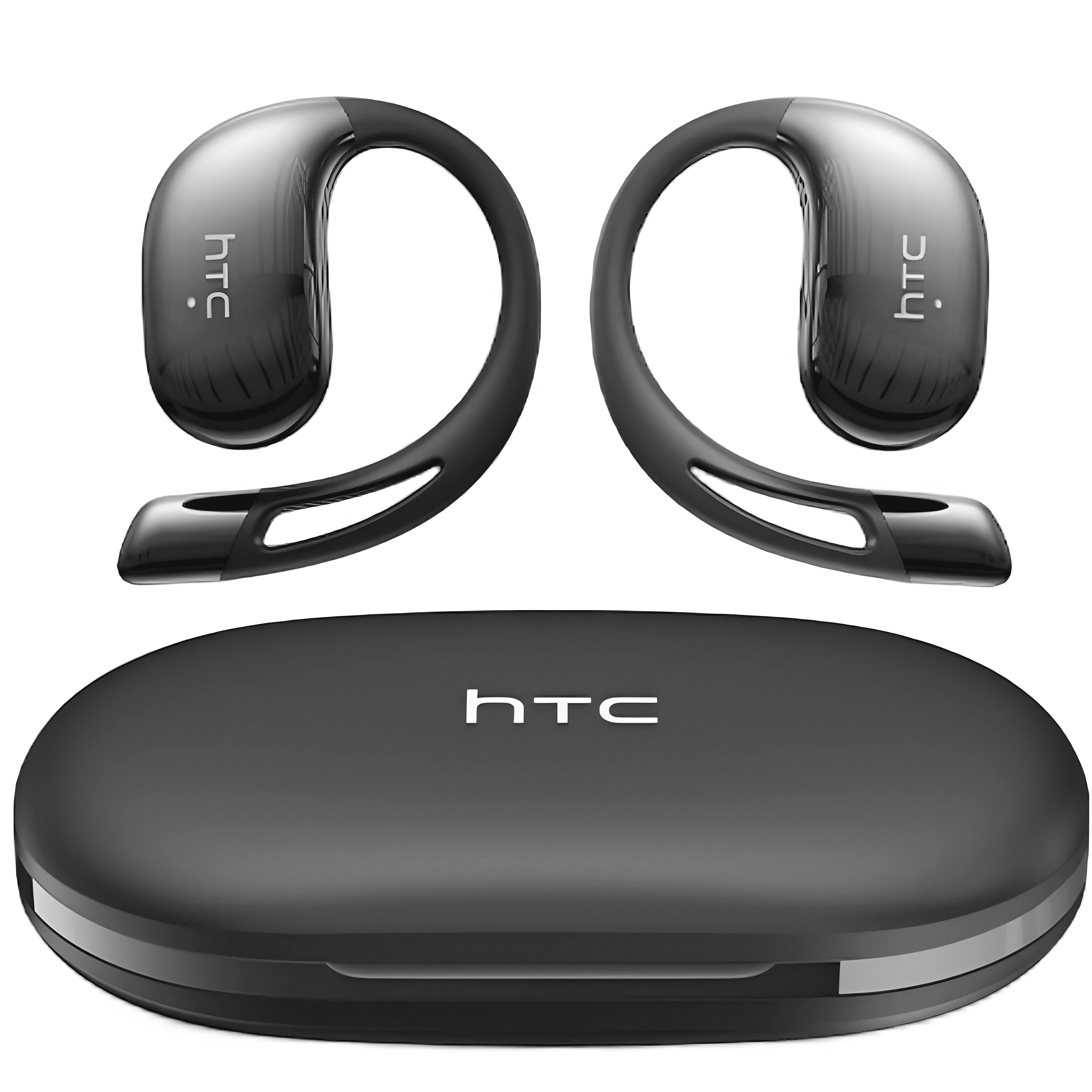HTC NE57 Wireless Earbuds Open Ear Headphones Sports, Bluetooth 6.0 ...