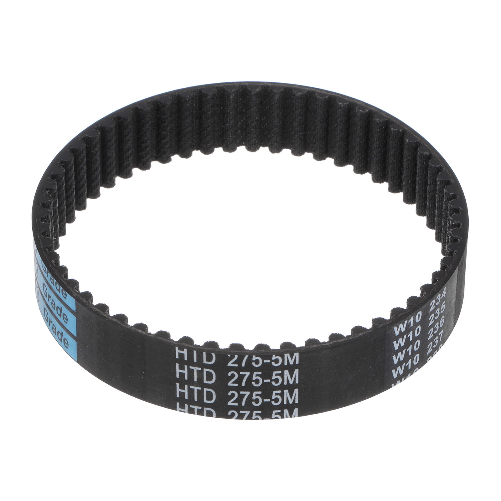 HTD-5M Rubber Timing Belt 275mm Pitch Length x 15mm Width, 55 Teeth Closed Loop Pulley Timing ...