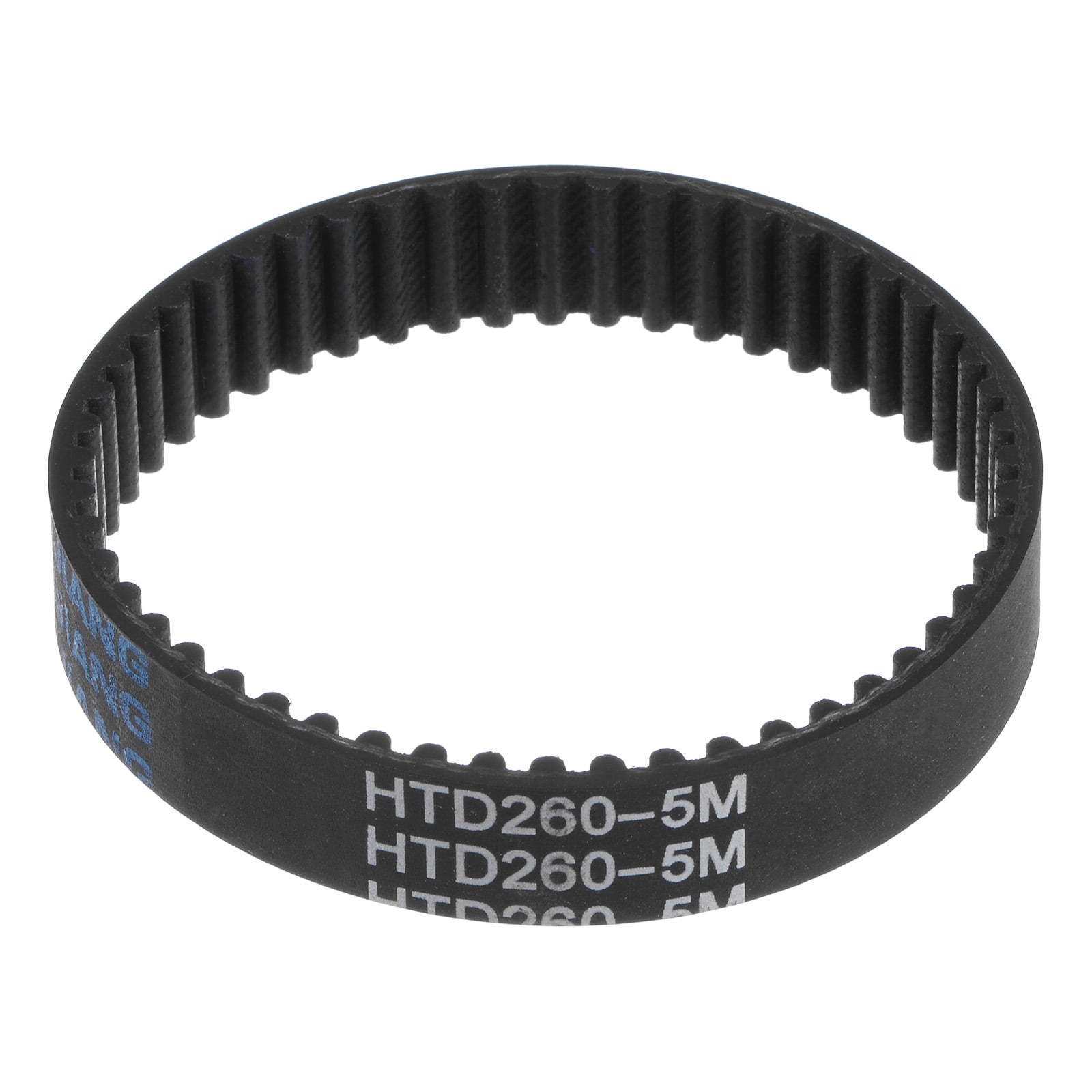 HTD5M-260 Rubber Timing Belt 52 Teeth Closed Loop Pulley Timing Belt 15mm Width, 260mm Pitch ...