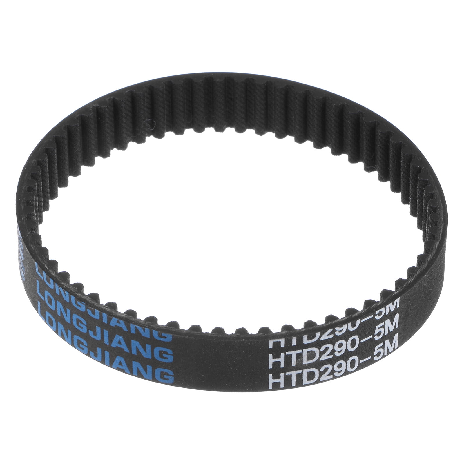 HTD5M-290 Rubber Timing Belt 58 Teeth Closed Loop Pulley Timing Belt 15mm Width, 290mm Pitch ...