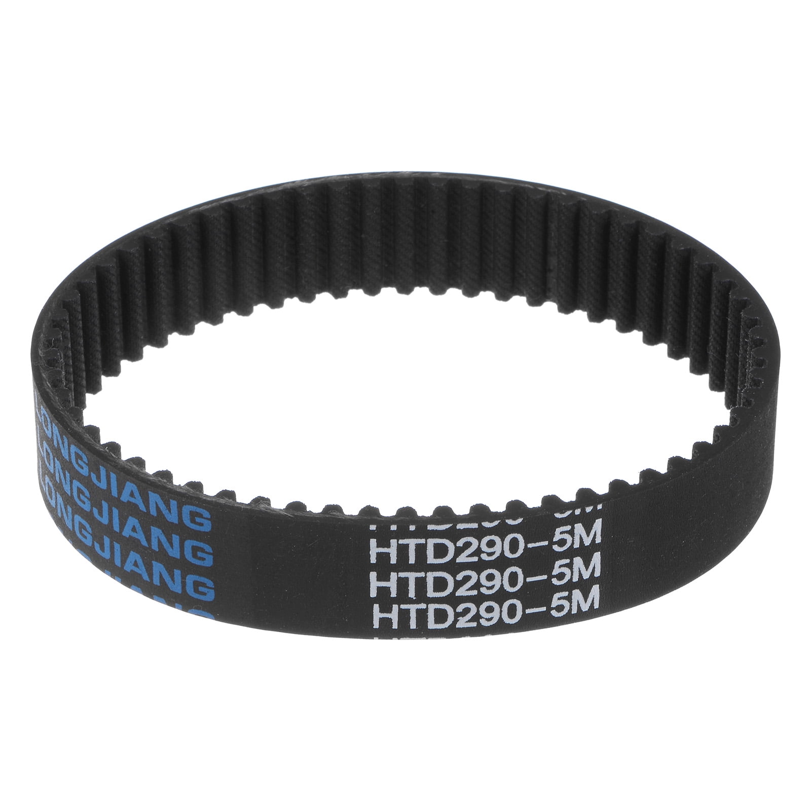 HTD5M-290 Rubber Timing Belt 58 Teeth Closed Loop Pulley Timing Belt 20mm Width, 290mm Pitch ...