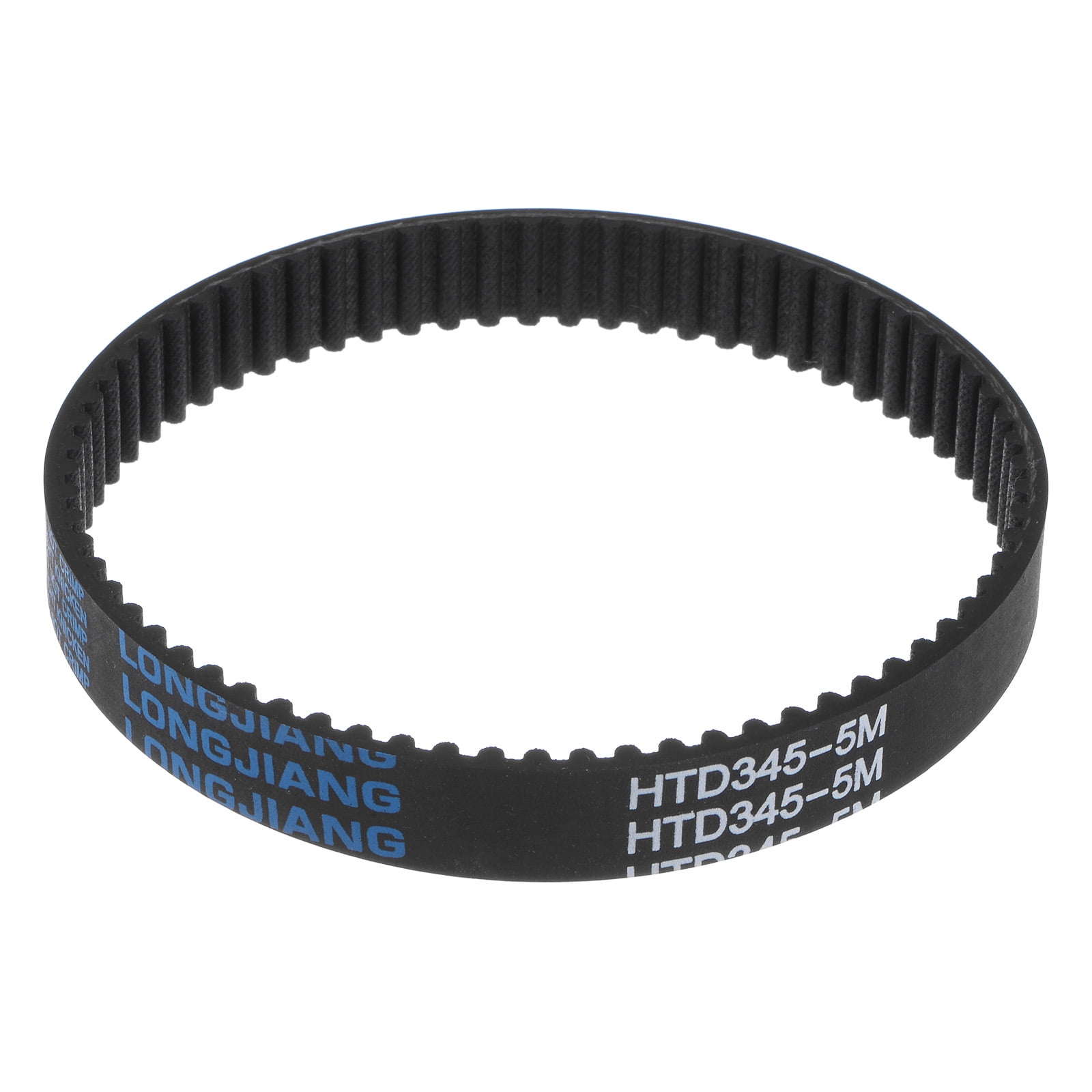 HTD5M-345 Rubber Timing Belt 69 Teeth Closed Loop Pulley Timing Belt 15mm Width, 345mm Pitch ...