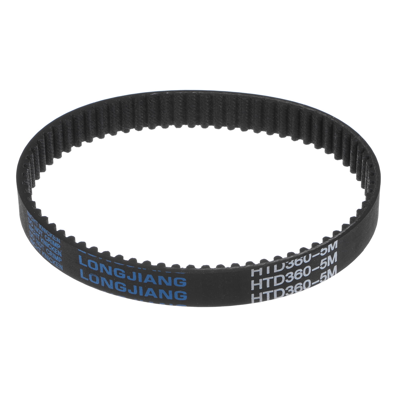 HTD5M-360 Rubber Timing Belt 72 Teeth Closed Loop Pulley Timing Belt 15mm Width, 360mm Pitch ...