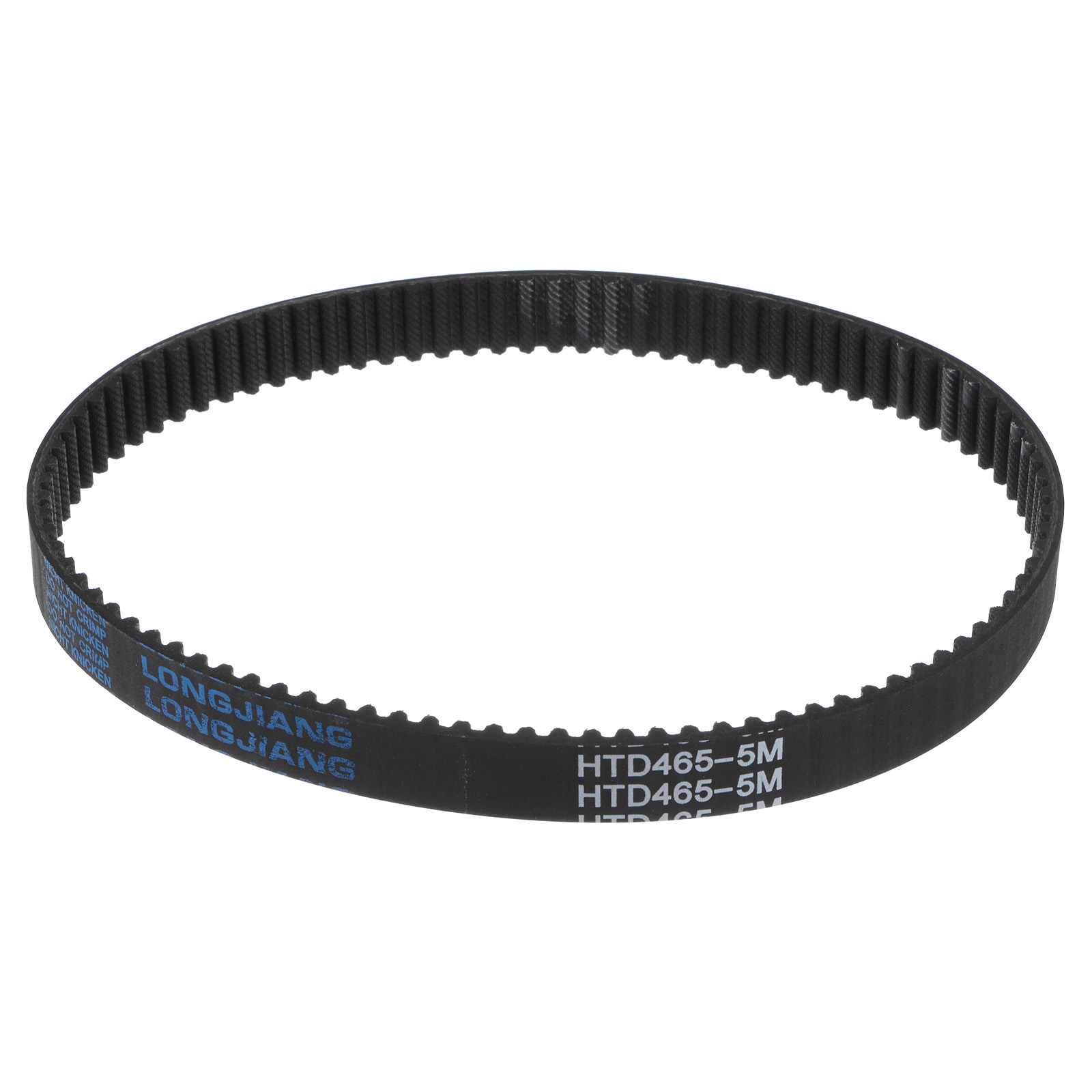 HTD5M-465 Rubber Timing Belt 93 Teeth Closed Loop Pulley Timing Belt 15mm Width, 465mm Pitch ...