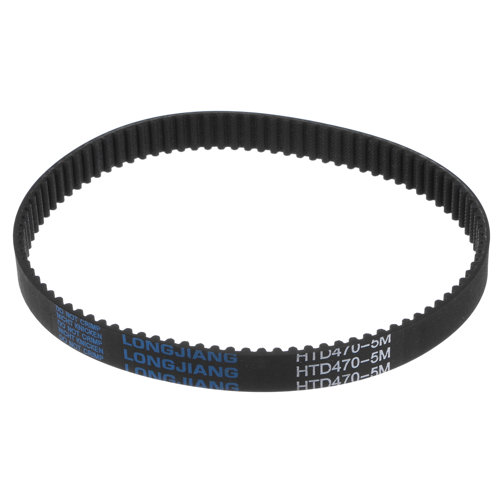 HTD5M-470 Rubber Timing Belt 94 Teeth Closed Loop Pulley Timing Belt 15mm Width, 470mm Pitch ...