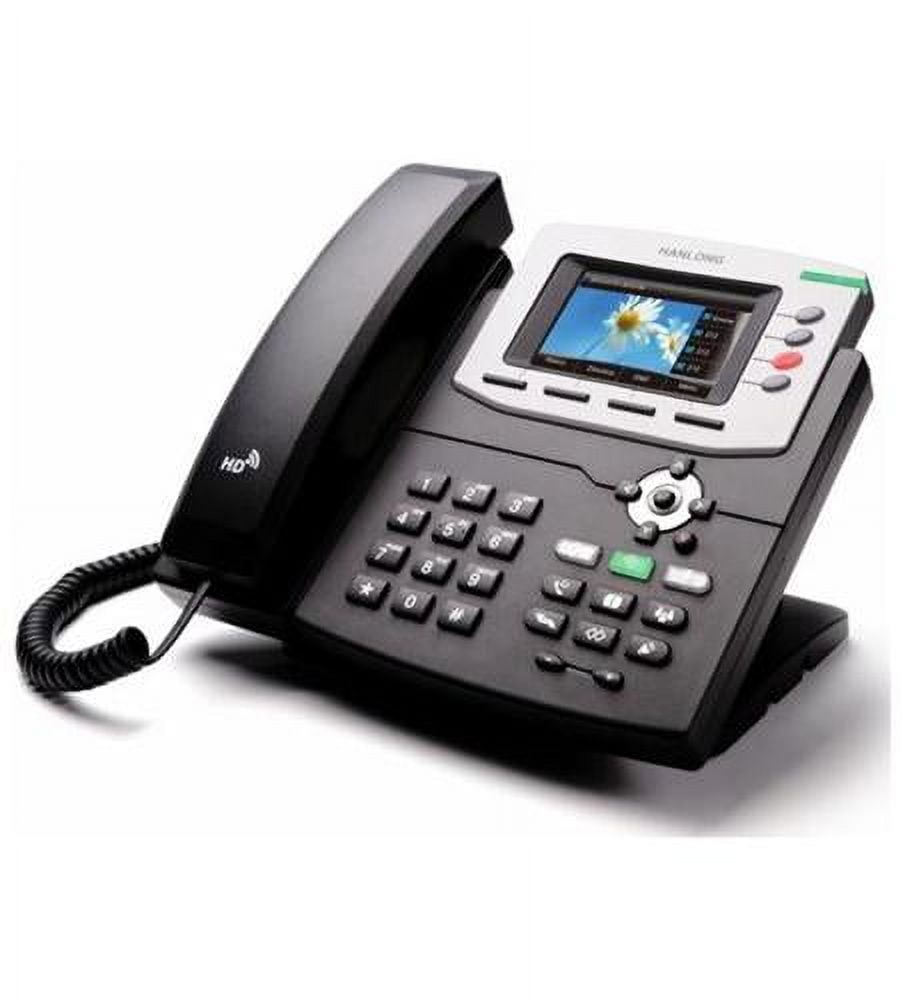 HTEK UC842 Gigabit Color IP Telephone with PoE - Walmart.com