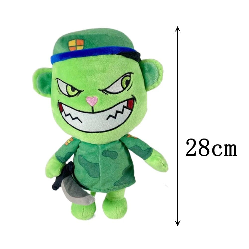 HTF Happy Tree Friends Anime Happy Tree Friends Soldier Fliqpy Plush ...