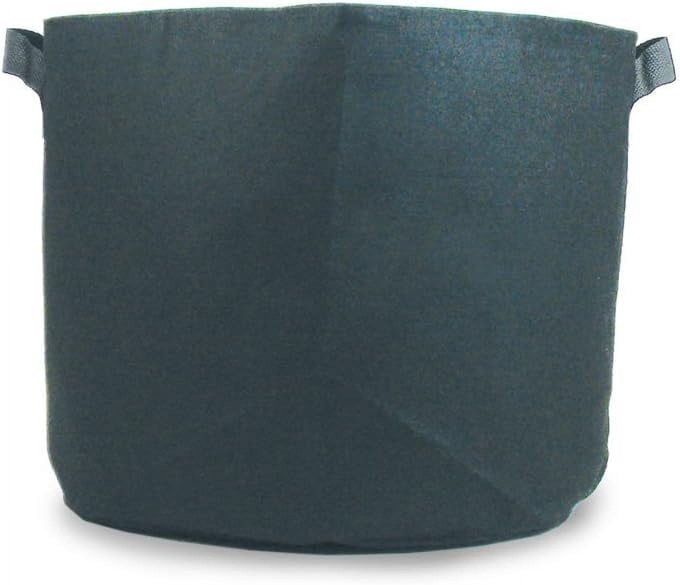 HTG Supply Indoor & Outdoor Phat Sacks 7-Gallon Black Fabric Grow Pot ...