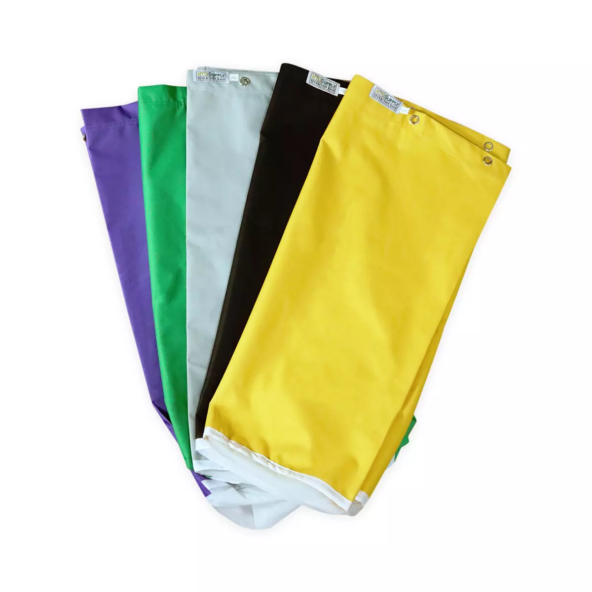 HTGSupply 32 Gallon Extraction Bags - 5 Bag Set with 25, 45, 73, 90 ...