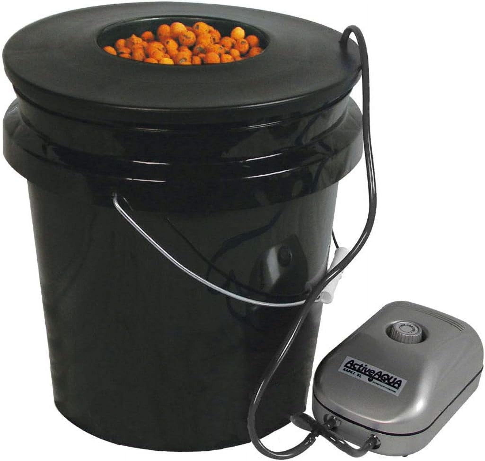 HTGSupply 5-Gallon Bubble Boy Single Shot Deep Water Culture (DWC ...