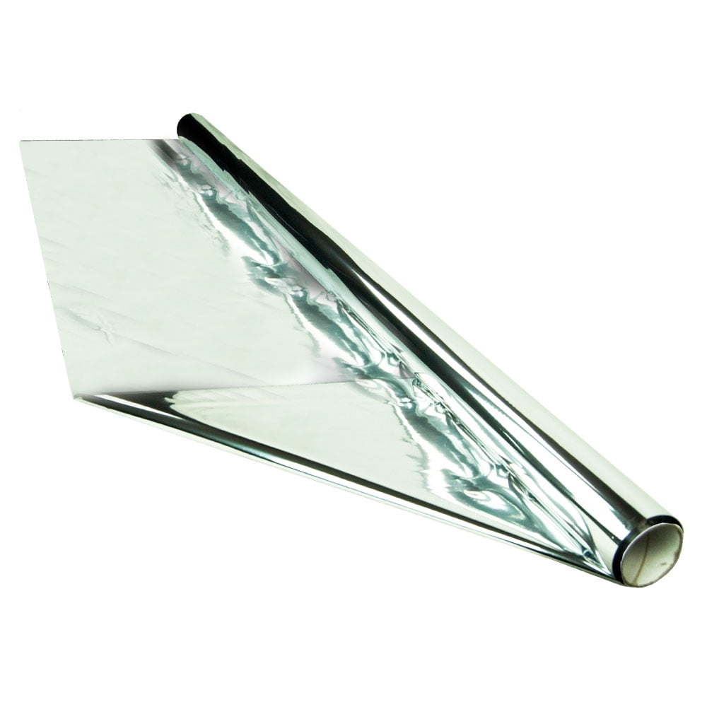 HTGSupply 50 Foot by 4 Foot Reflective Mylar Roll, 2-Mil - Walmart.com