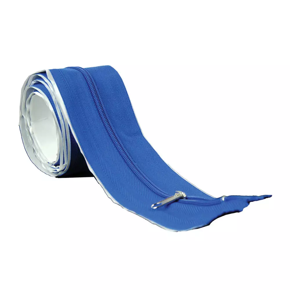 HTGSupply Tarp Zip-Up Self-Adhesive 6.5 Foot Instant Tarp/Tent Zipper ...