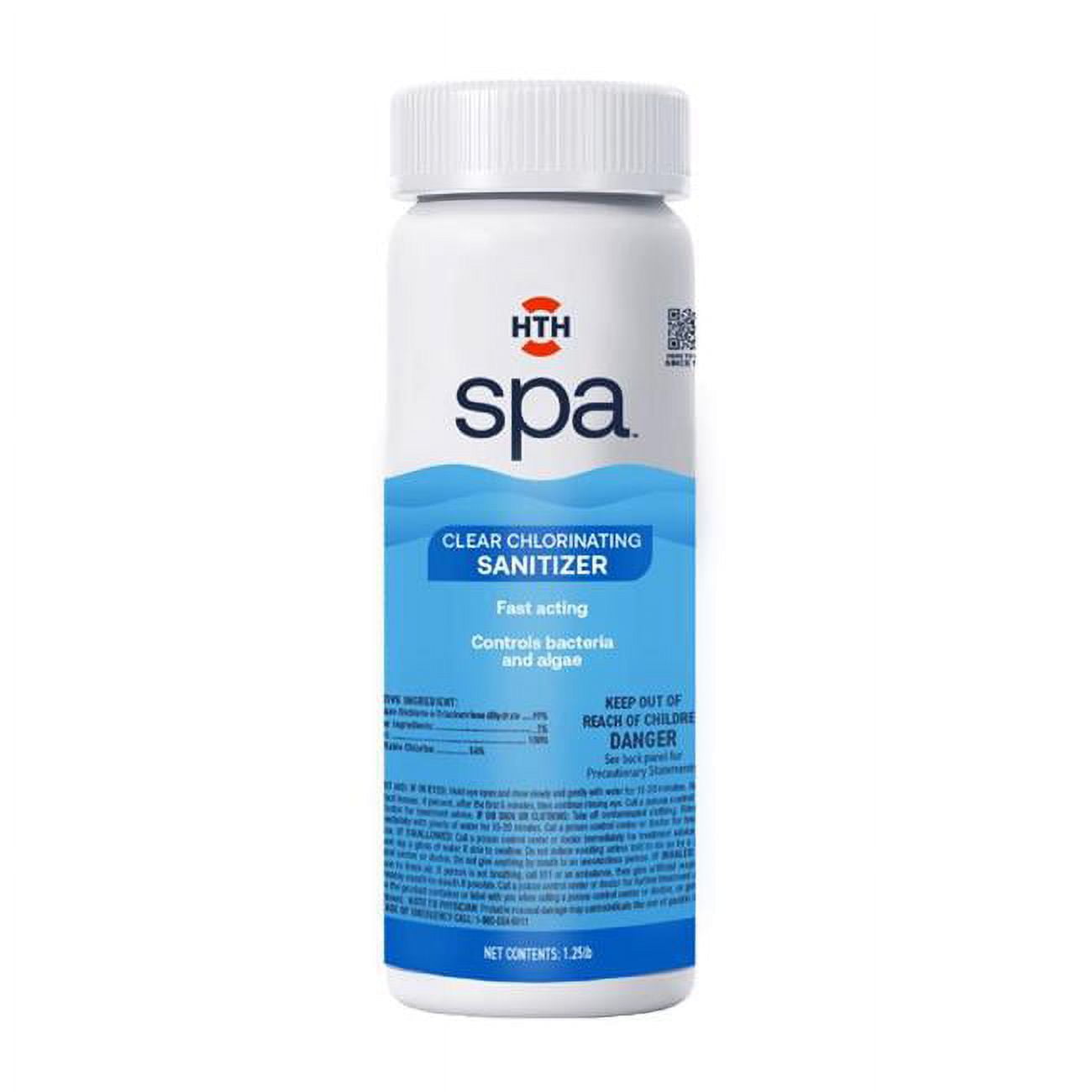 HTH 2.25 lbs Spa Powder Chlorinating Sanitizer, Pack of 6 - Walmart.com