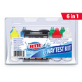 HTH 6-way Pool Test Kit, Test for Chlorine, Bromine, pH, Alkalinity ...