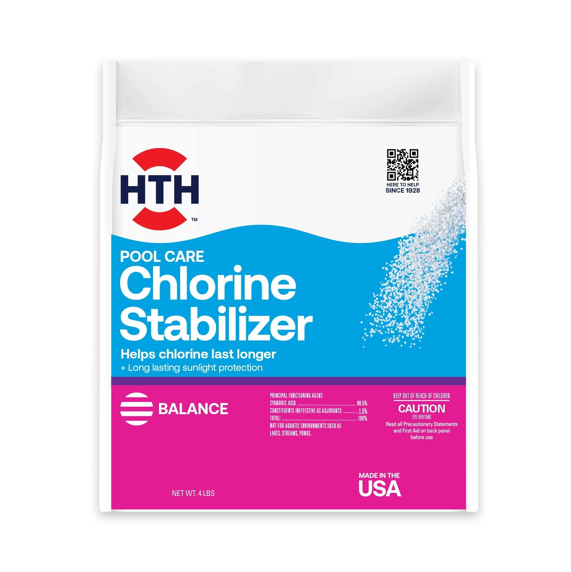 HTH 67061 Swimming Pool Care Pool Care Stabilizer, Swimming Pool ...