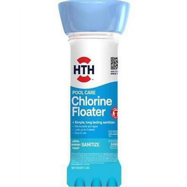 HTH Floater Tablet Swimming Pool Sanatizer 3 lb (Pack of 3) - Walmart.com