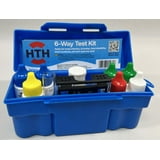 HTH Pool Care 6-Way Test Kit for Swimming Pools, 100 Tests, 1lb ...