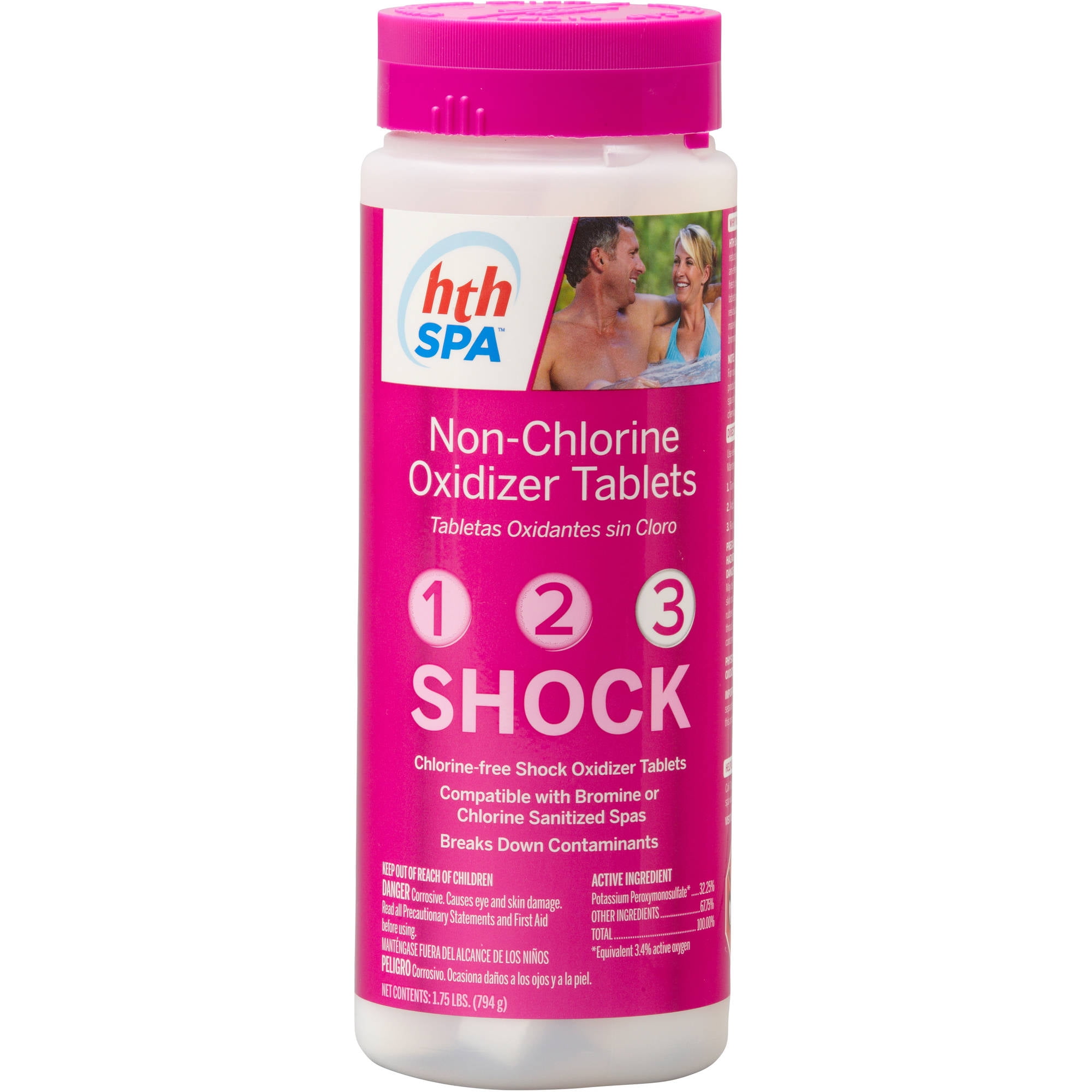 HTH Spa Non-Chlorine Oxidizer Tablets - Walmart.com