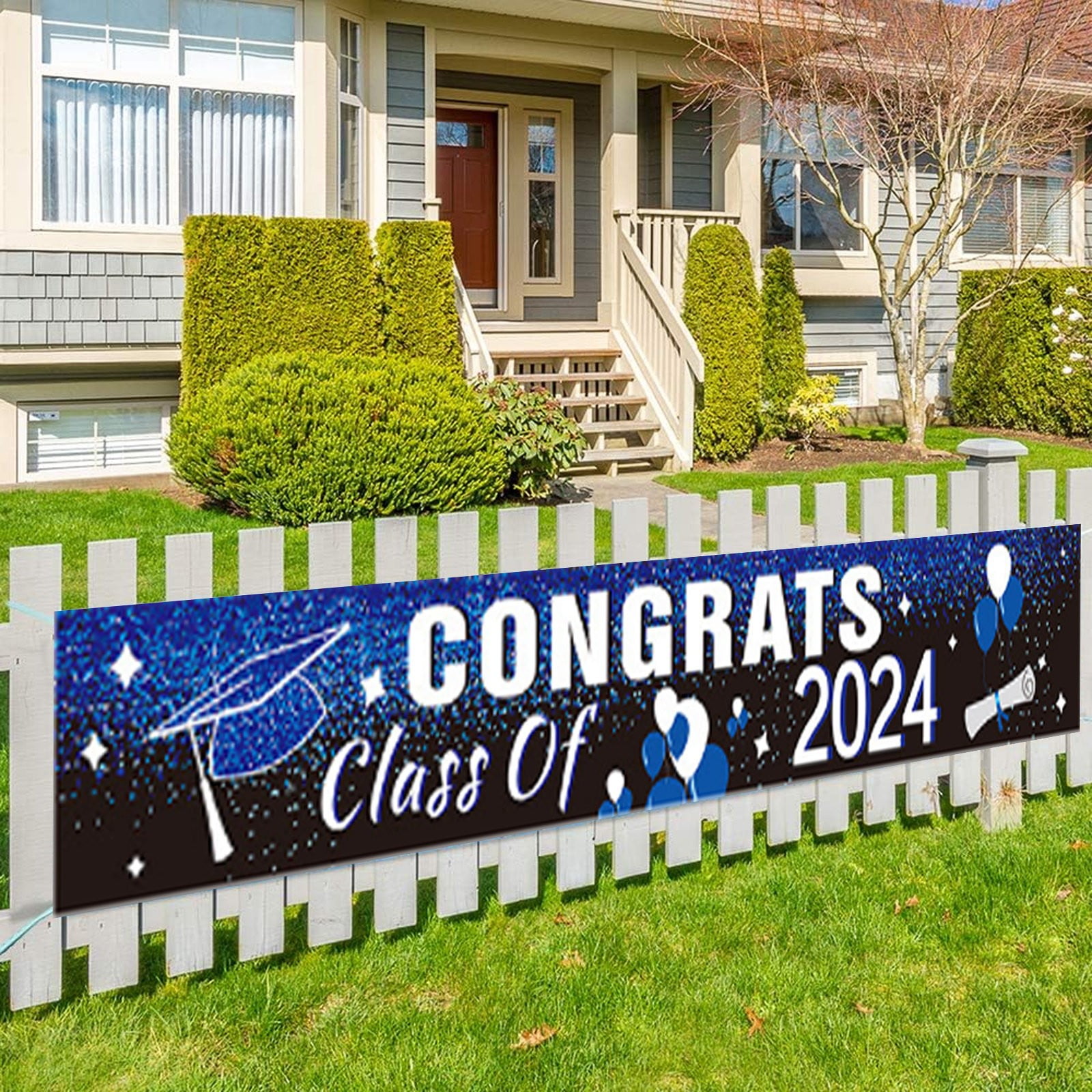 HTHJSCO 2024 Graduation Season Banner Graduation Evening Decoration ...