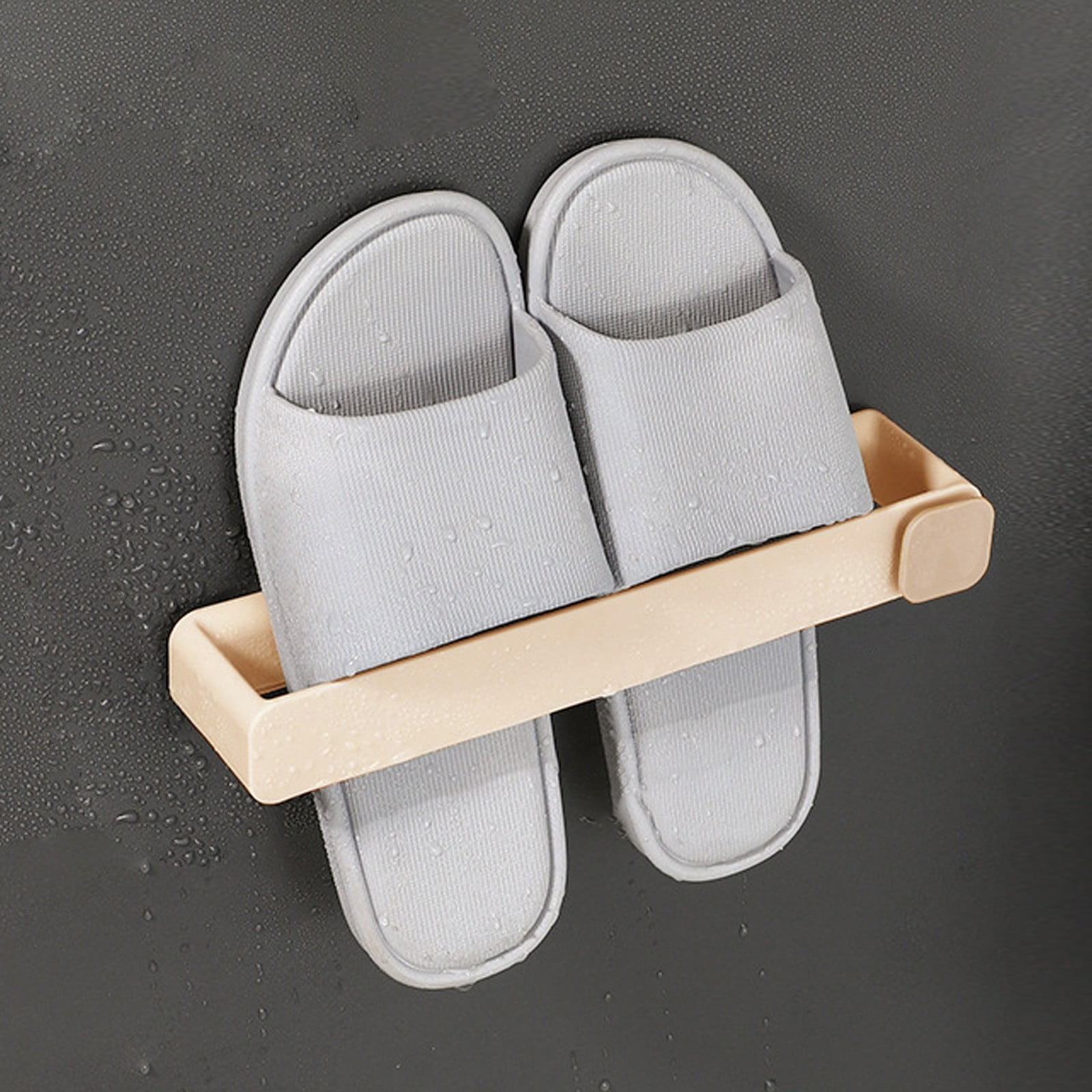 HTHJSCO Bathroom Slippers Rack Wall Hanging Shoes Storage Rack Storage ...
