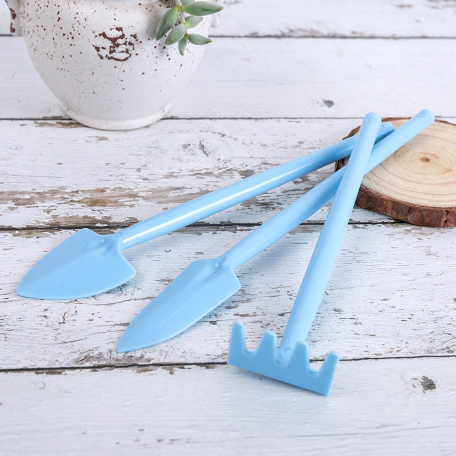 HTHJSCO Mini Three-Piece Potted Plants Shovel Shovel Shovel Hoe ...