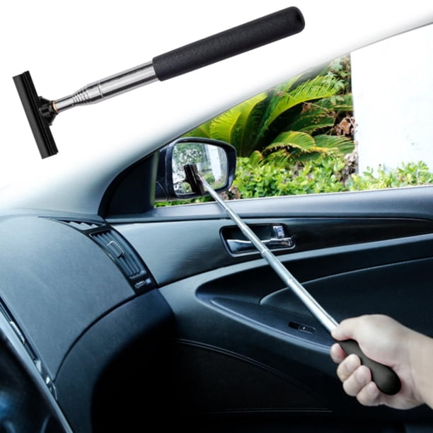 HTHJSCO Universal 2 In 1 Telescopic Car Squeegee Wiper Car Side ...