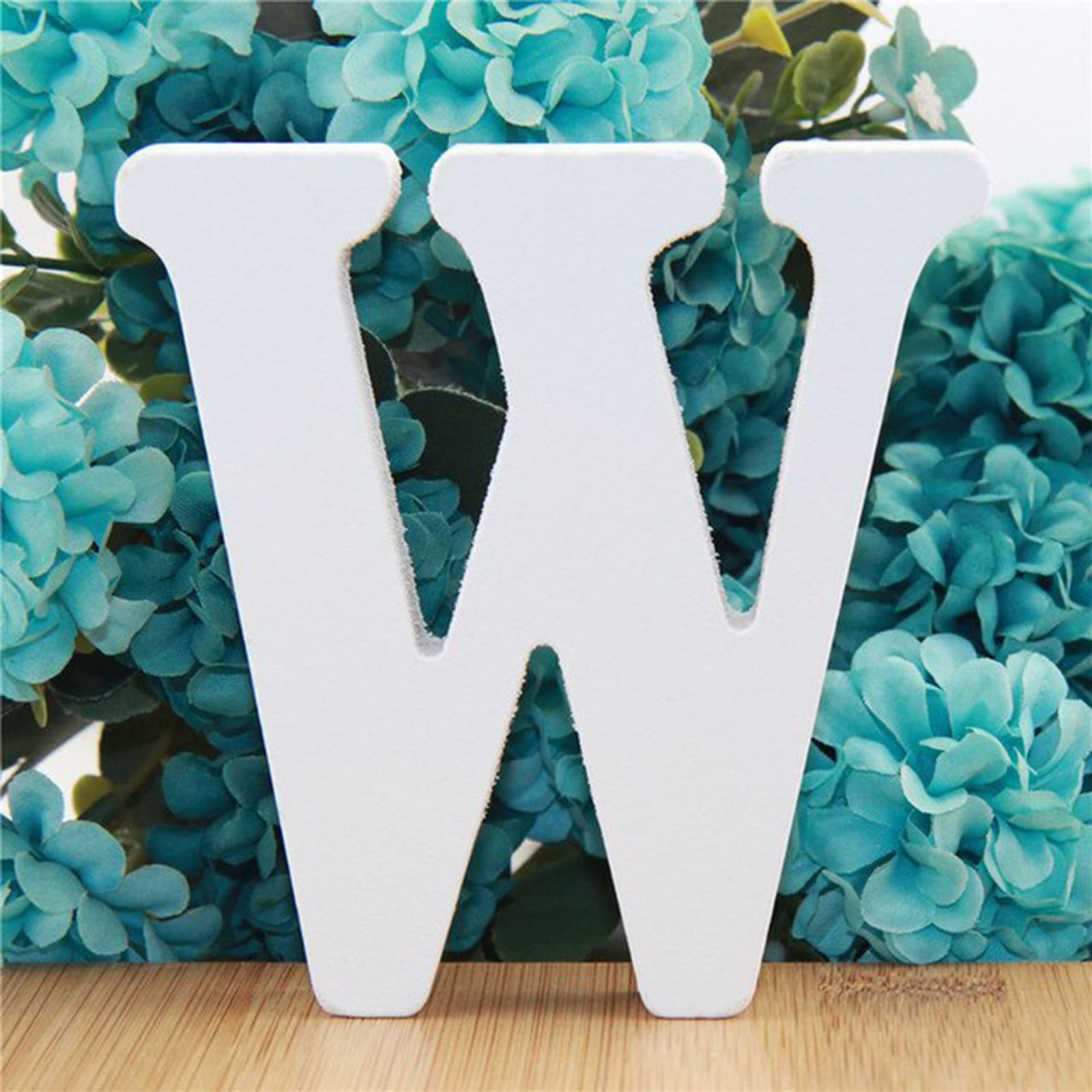HTHJSCO Wooden English Alphanumeric Ornaments Wooden Crafts Diy Letter ...