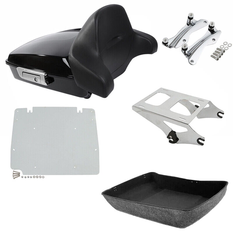 HTHY Chopped Trunk Pad Mount Plate Docking Fit For Harley Tour Pak ...