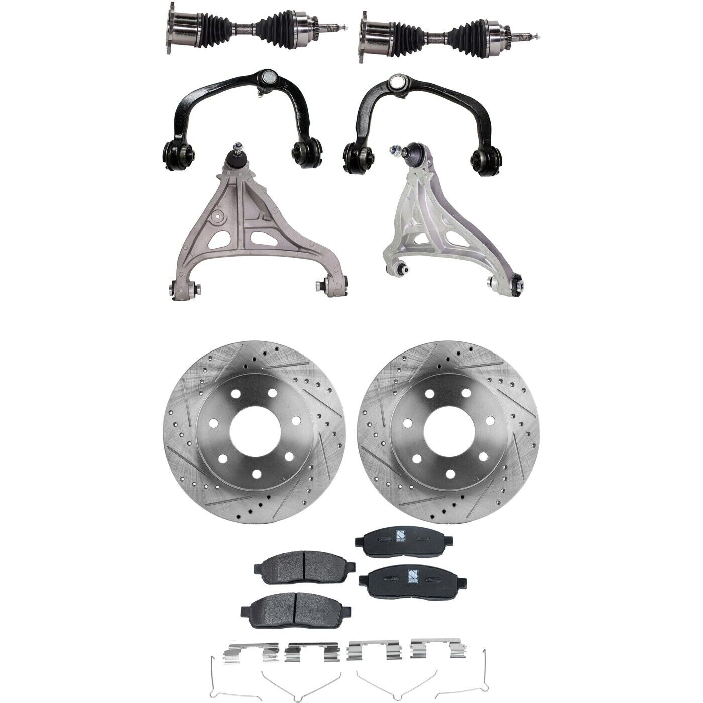 HTHY Control Arm Kit For 04-08 Ford F-150 Front Left And Right Upper ...