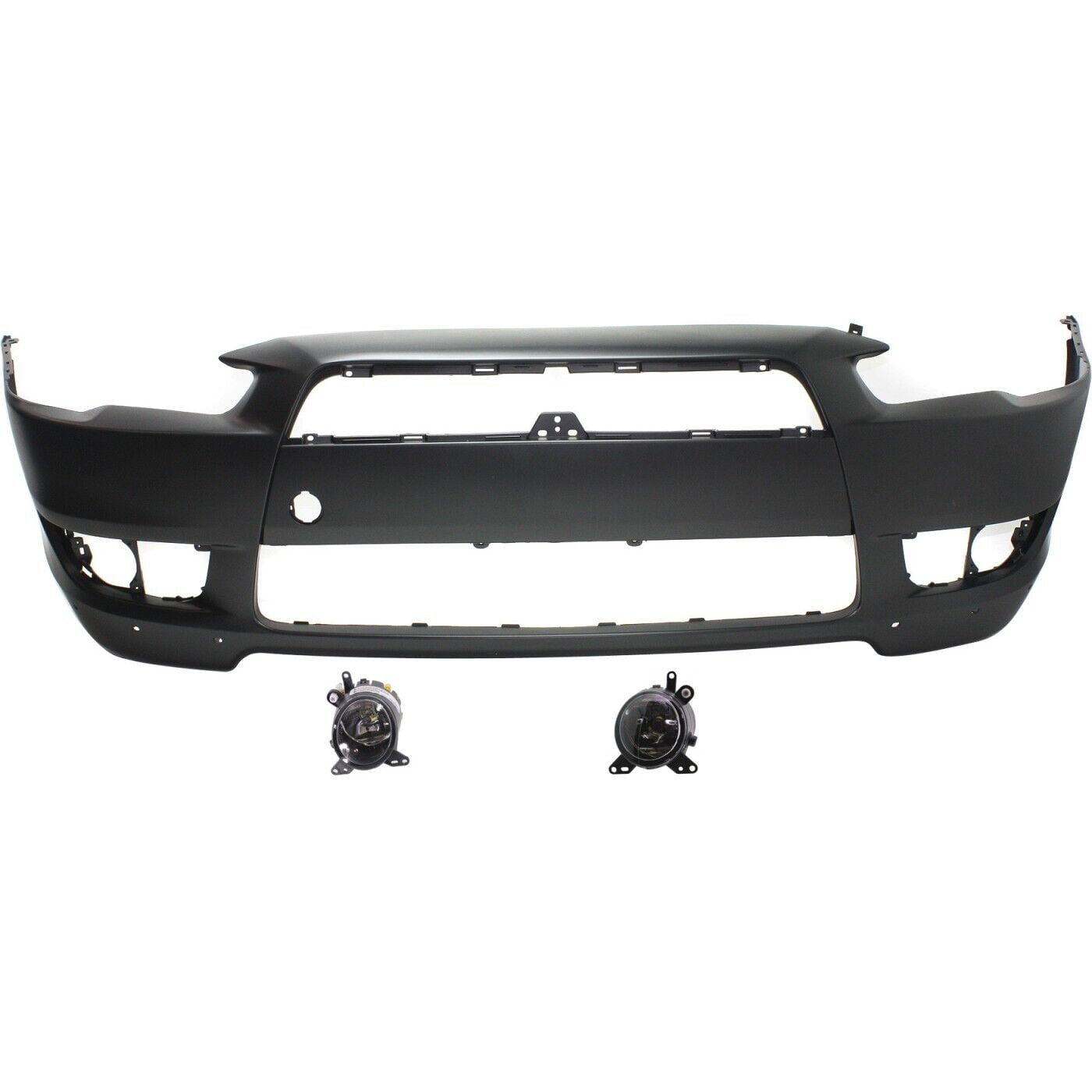 HTHY Front Bumper Cover Kit Includes Fog Lights For 2008-2014 ...
