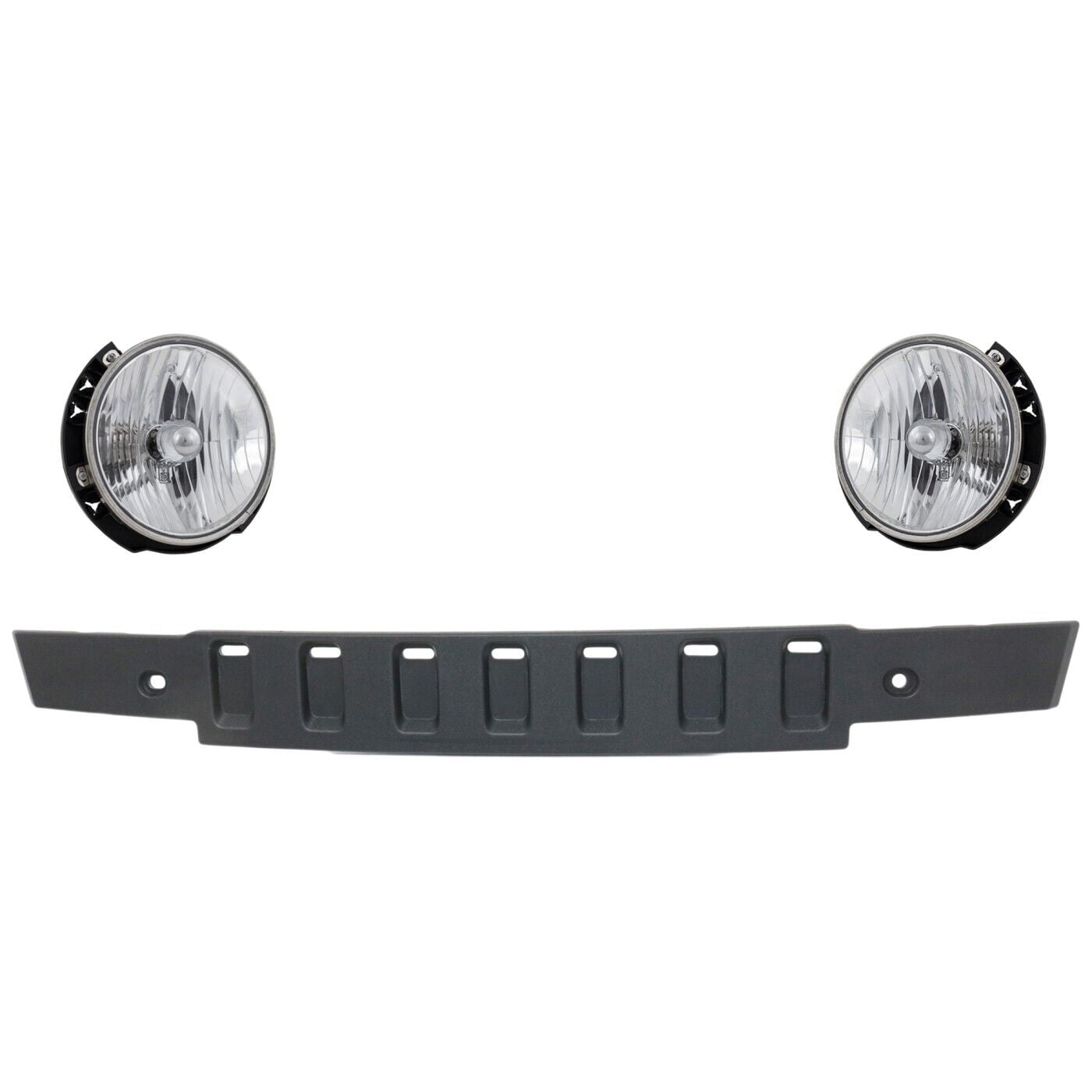 HTHY Headlight Kit For 2007-2017 Jeep Wrangler Lh Rh Halogen Assembly W ...