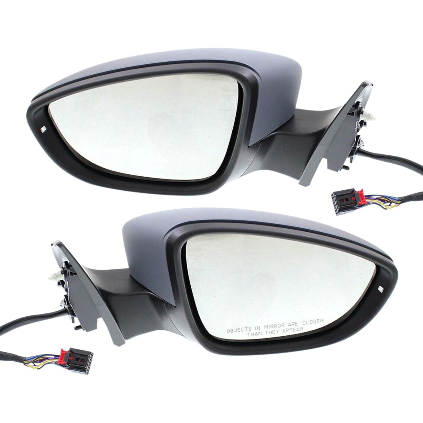 HTHY Power Mirror Set For 2009-2010 Volkswagen Passat Cc Heated With ...