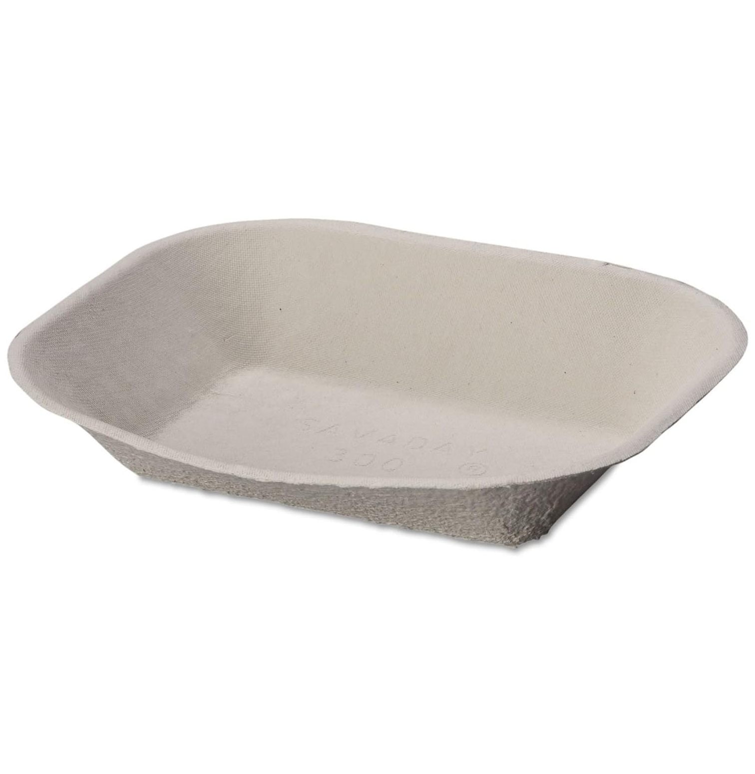 HTMJUST - Savaday Molded Fiber Food Tray - Walmart.com