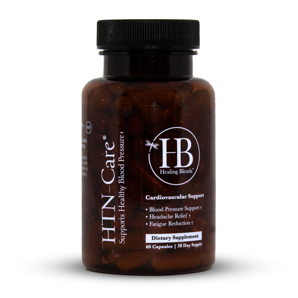 HTN Care Heart Health Blood Vessel Support 60 Herbal Capsules - Walmart.com