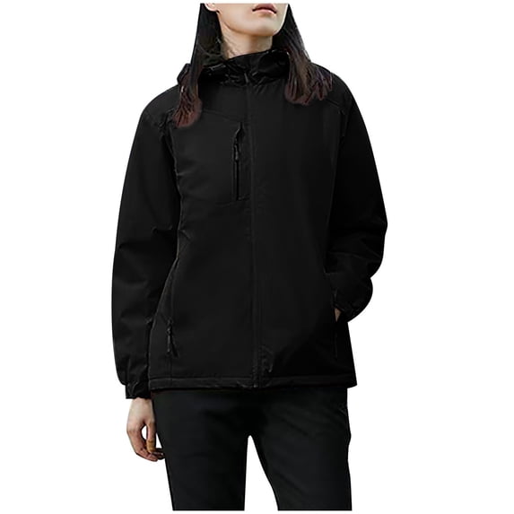 HTNBO Men's Packable Rain Jacket Lightweight Rain Shell Jacket with ...