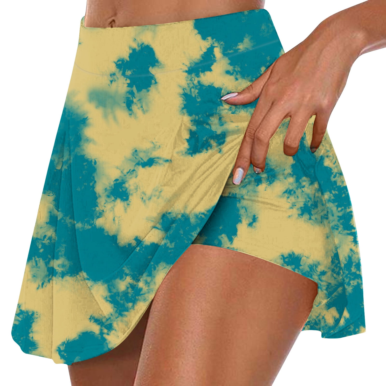 HTNBO Skorts Skirts for Women Athletic Wear Tennis Skirt Skorts for Ladies High Waisted Golf ...