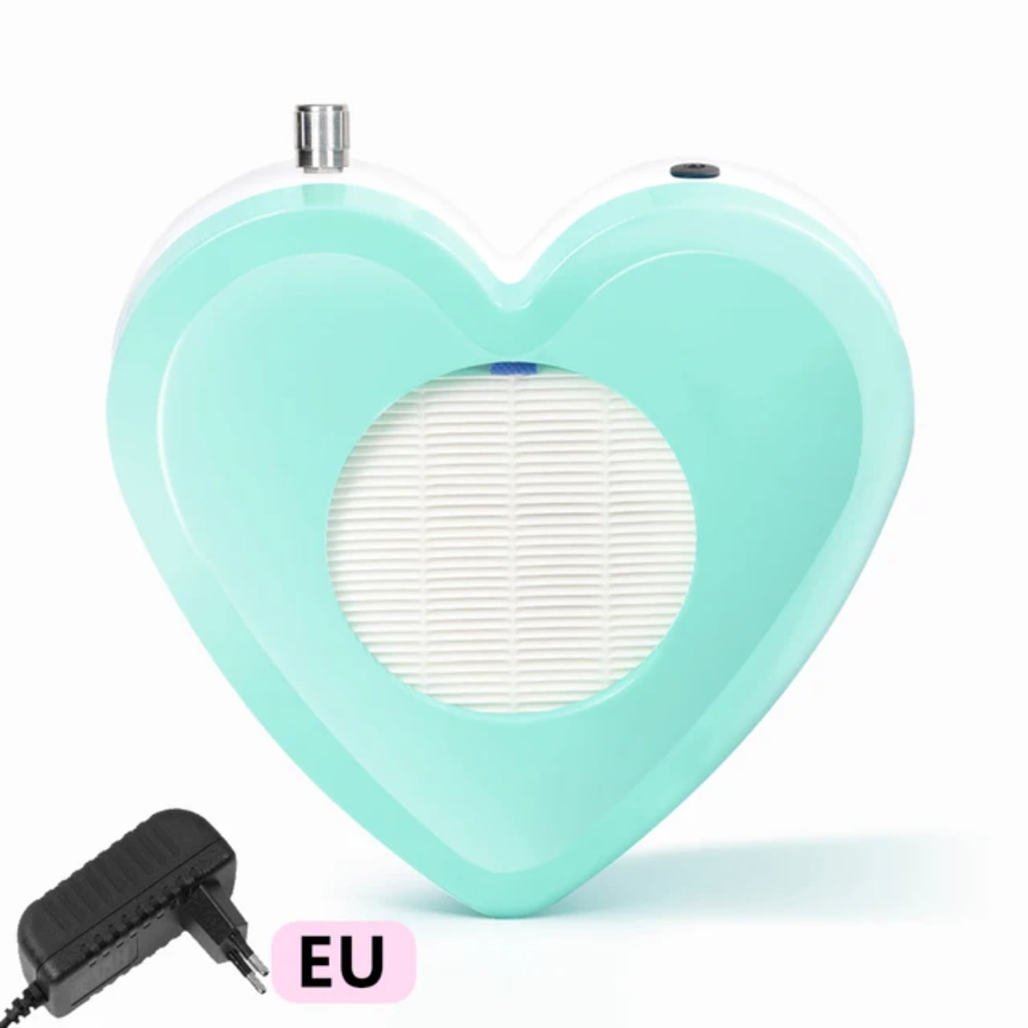 HTPEIXT 80W Powerful Nail Dust Collector Professional Nail Vacuum ...