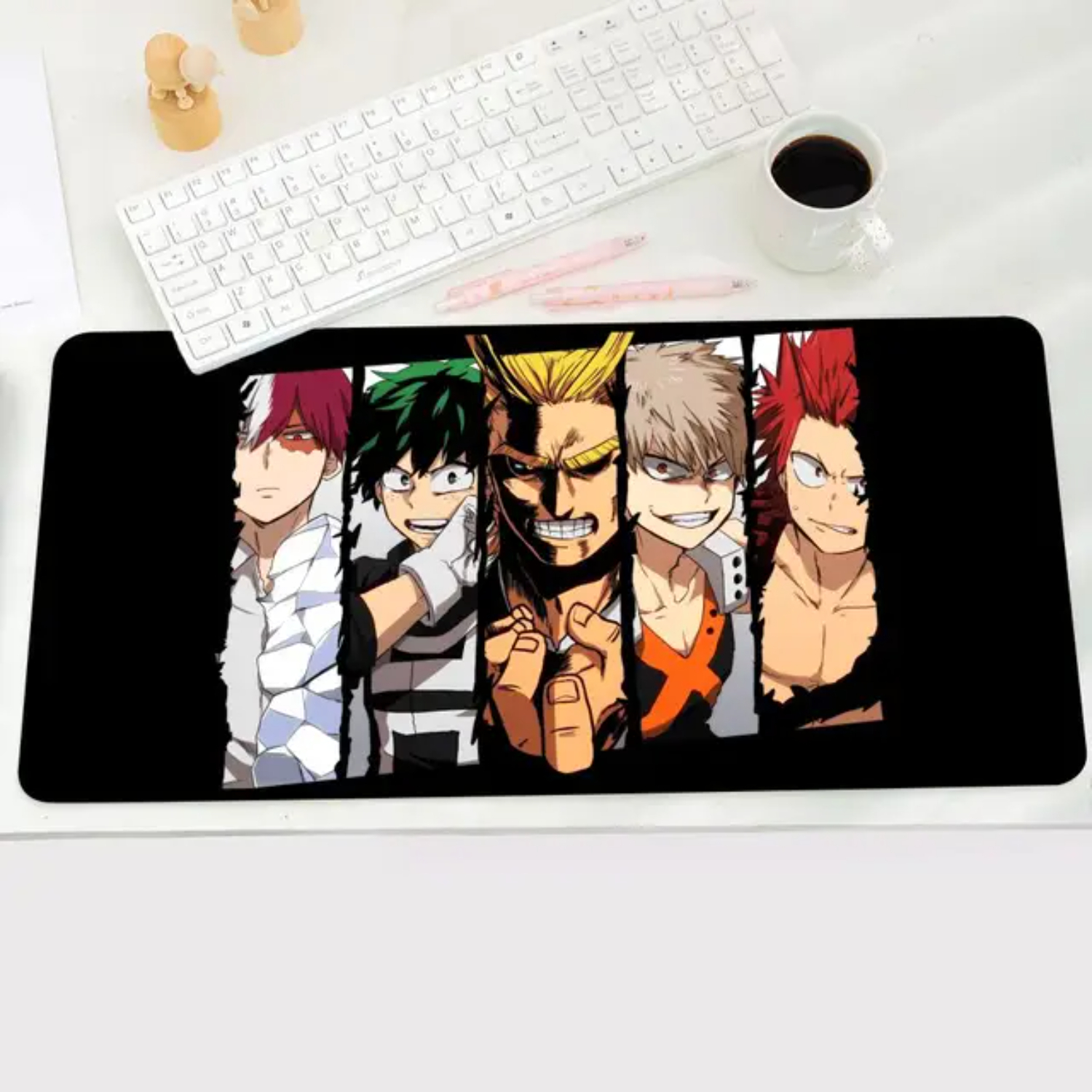 HTPEIXT Hero Academia Izuku Midoriya Mouse Pad Large Anime Desk Mat ...
