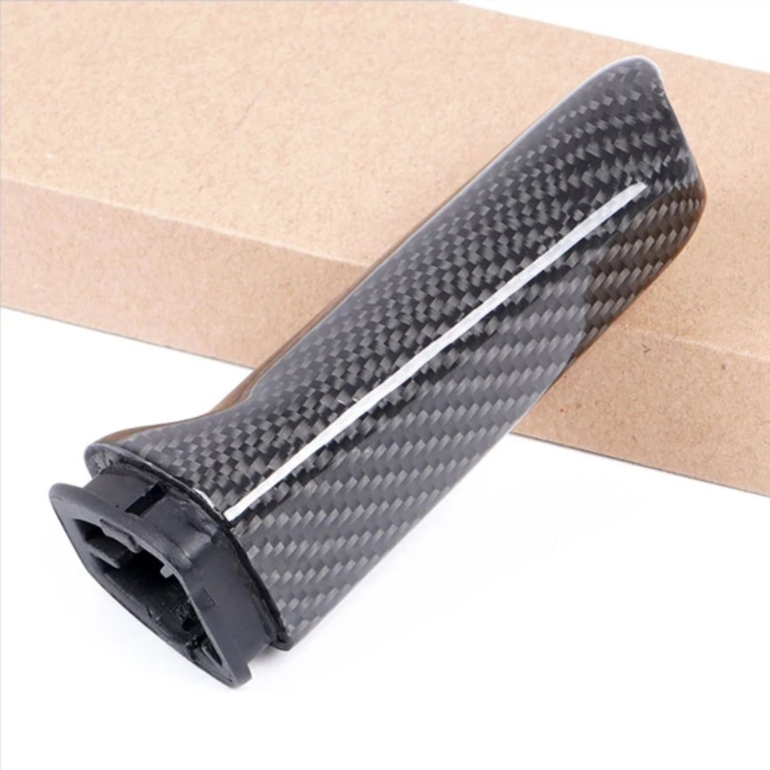 HTPEIXT High Quality Real Carbon Fiber Custom Handbrake Grip Cover in ...