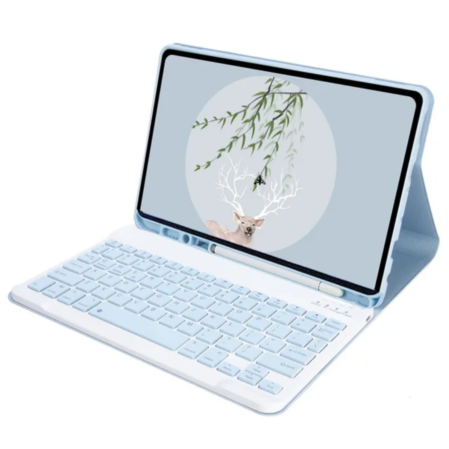 HTPEIXT Tablet Wireless Keyboard Tab S9 S9 FE A9 A9 Plus 11 8.7 10.9 ...