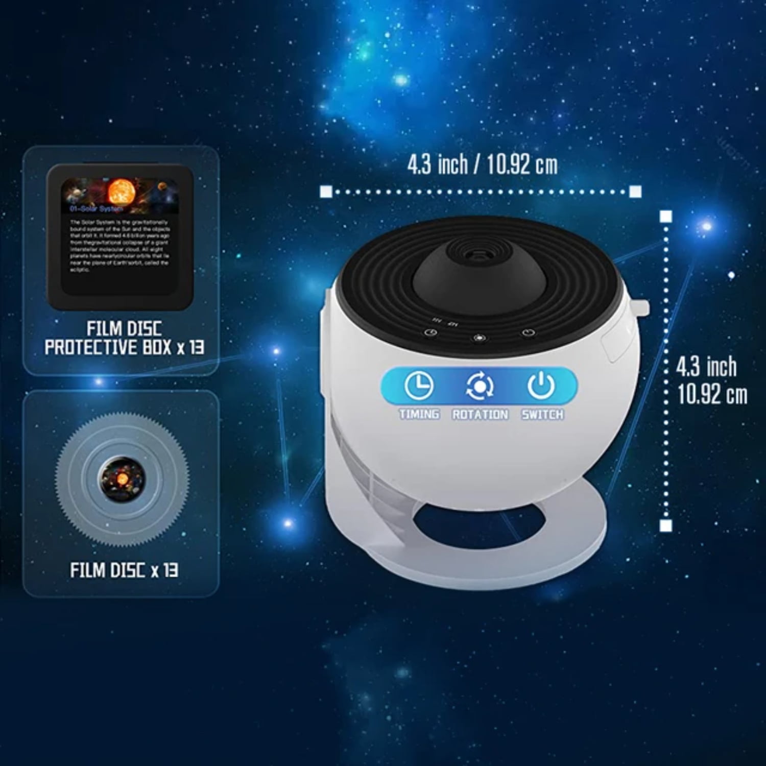 HTPEIXT amp for Enchanting HD Image in Room Setting. Experience the Magic of the Cosmos with ...